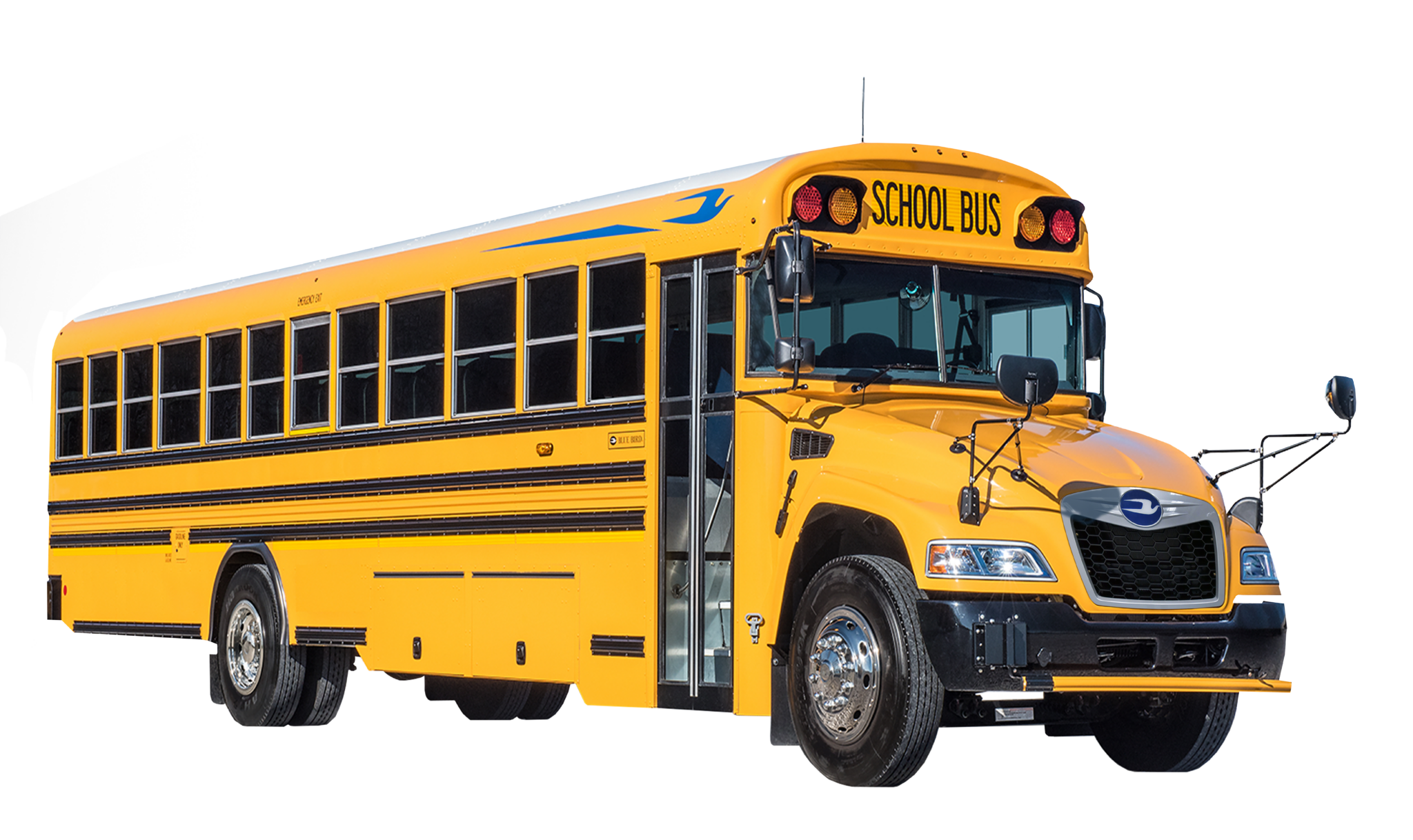Blue Bird Type C School Bus Gasoline - ROUSH CleanTech